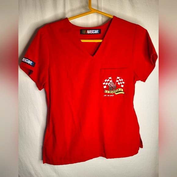 Nascar | Tops | Euc Red Nascar Pit Stop Crew Shirt | Poshmark